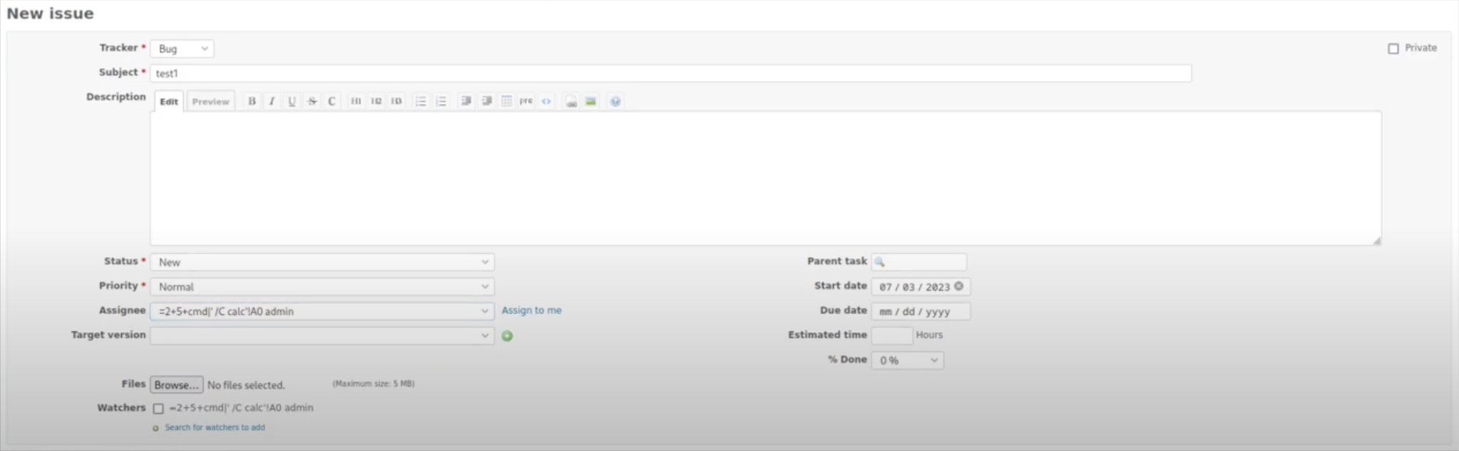 REDMINE Attack Surface - HADESS